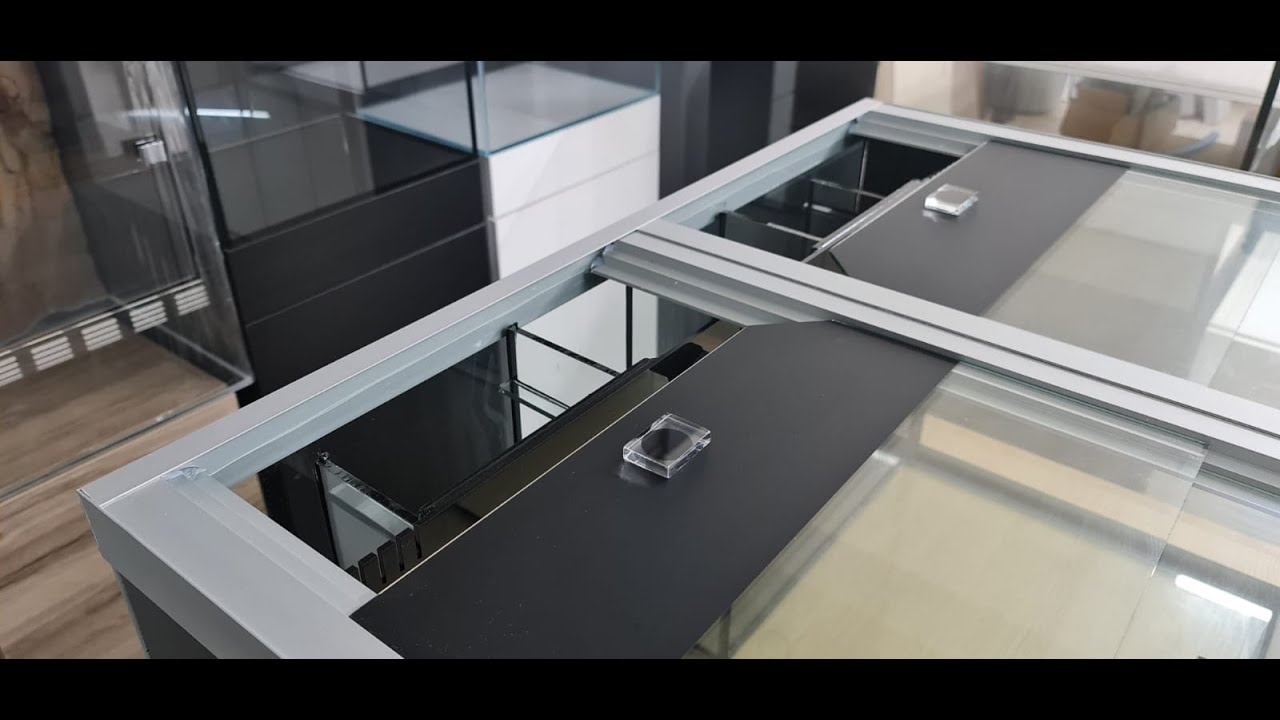 Making a Partitioned and Double Back Sump Nano Aquarium - YouTube