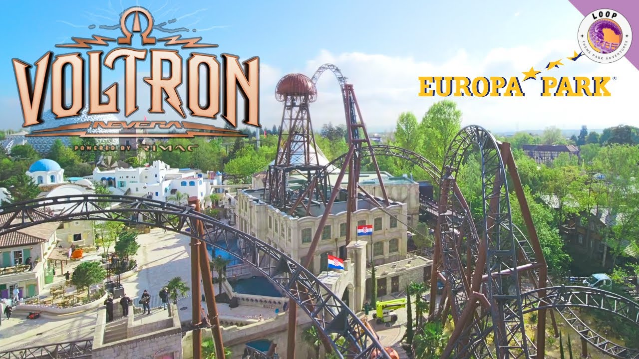VOLTRON NEVERA Official POV - Europa Park's NEW Coaster! - YouTube