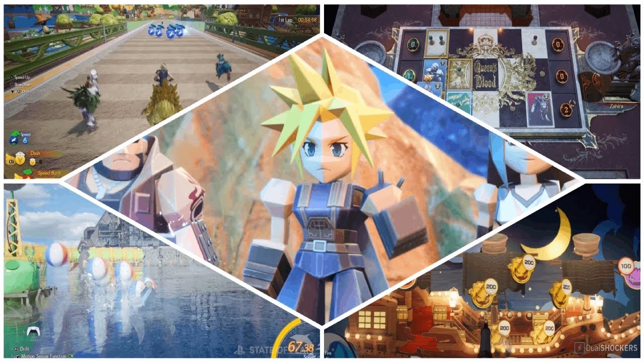 Final Fantasy VII Rebirth Has A LOT Of Minigames - YouTube