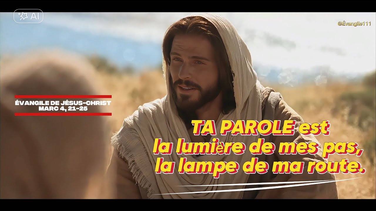 Évangile de Jésus Christ selon saint Marc 4,21-25 La lumière à suivre ...