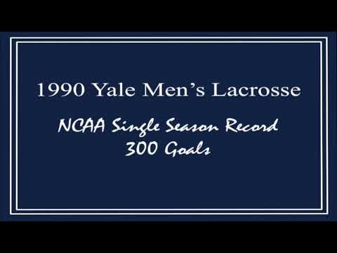 1990 Yale Men's Lacrosse Highlights - YouTube