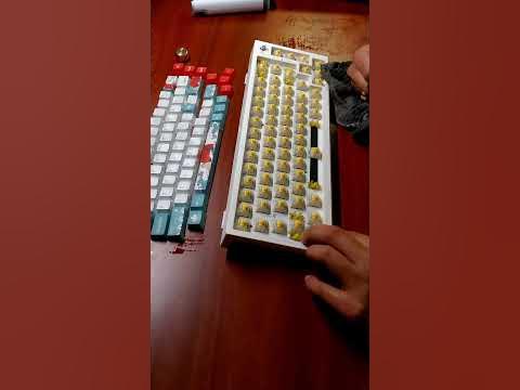 Keyboard Cleaning - Dev Vlog Day 57 - 4/13/2024 #shorts #dev #coding #programming #devlog # ...