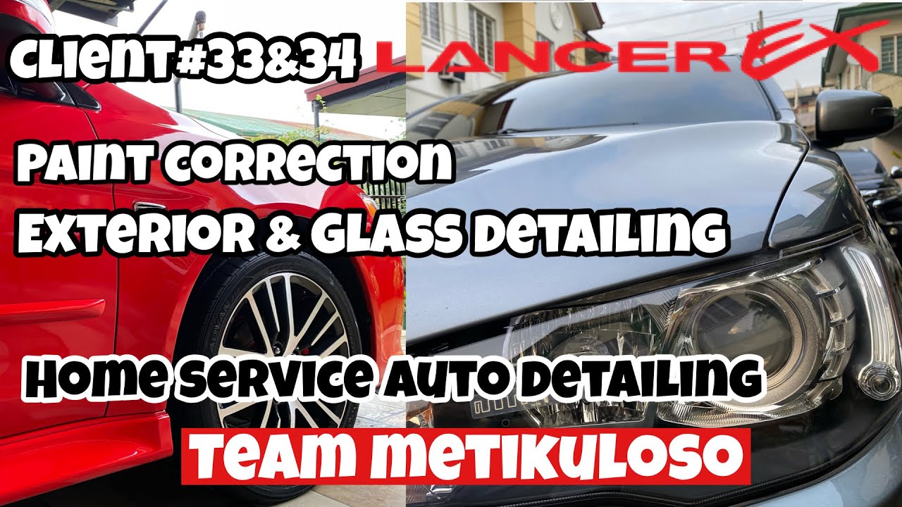 Mitsubishi Lancer EX|PAINT Correction,Exterior & Glass Detailing Client ...
