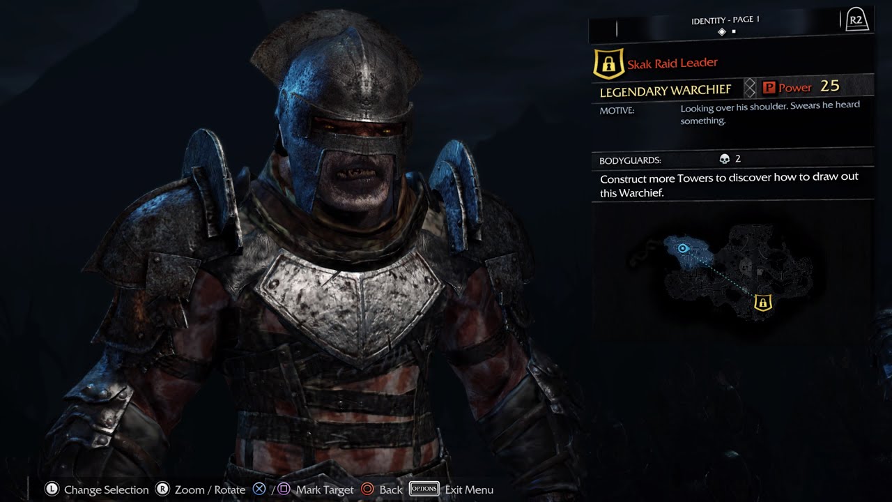 Shadow of Mordor: Legendary Warchief - Skak Raid Leader - YouTube