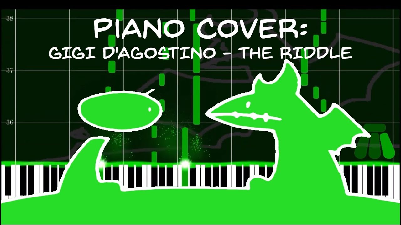 PIANO COVER: Gigi D'Agostino - The Riddle - YouTube