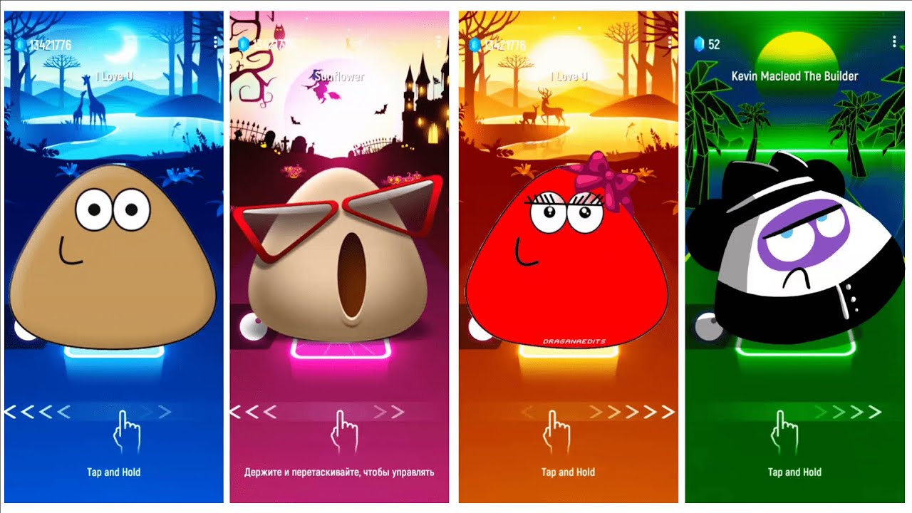 Pou song vs Pous revenge vs Poulina vs Poop pou - YouTube