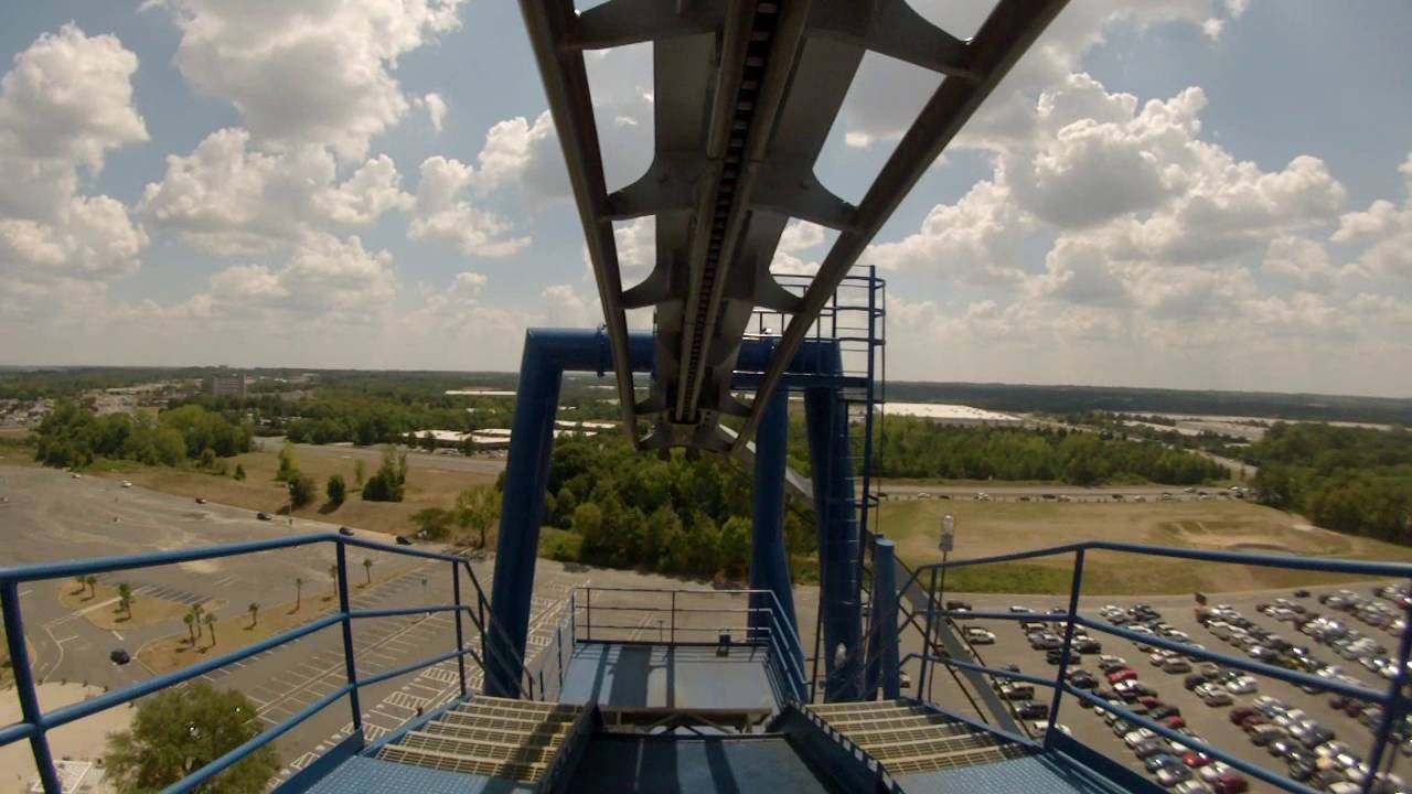 Afterburn Coaster at Carowinds - YouTube