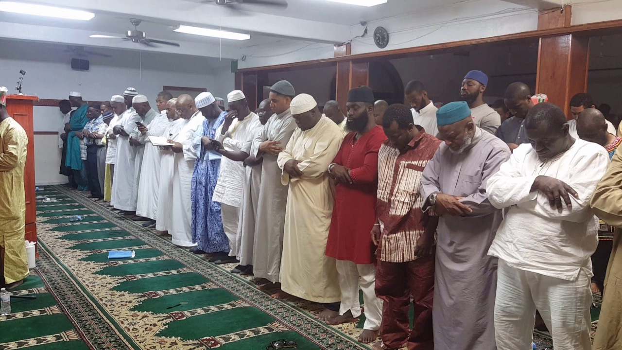 SHEICK SALMANA LY FROM GUINEA RAMADAN PRAYERS GRAYS AVENUE PHILADELPHIA ...