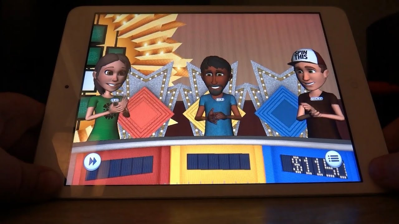 Wheel of Fortune iPad Run Game 17 - YouTube