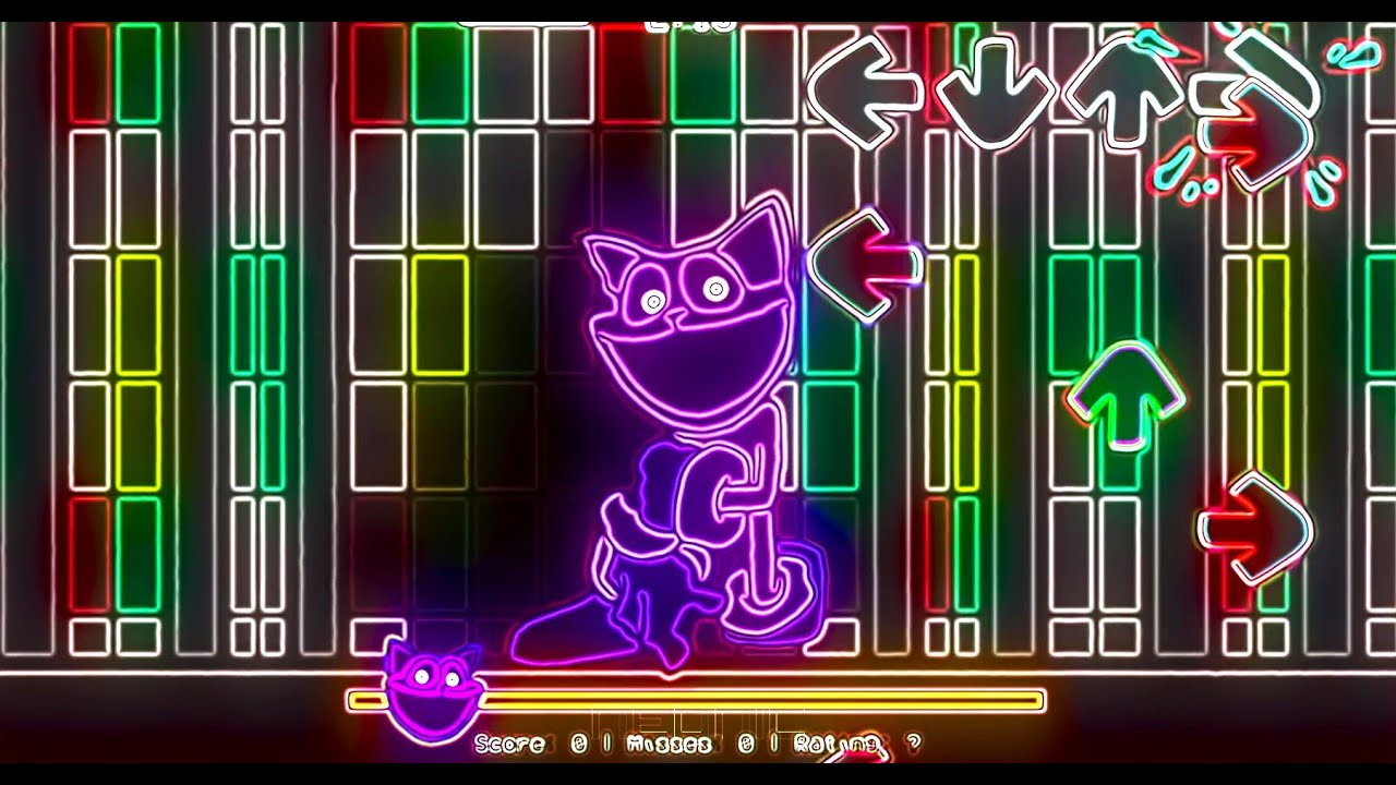 New Smiling Critters All Phases - FNF Neon | Poppy playtime chapter 3 ...