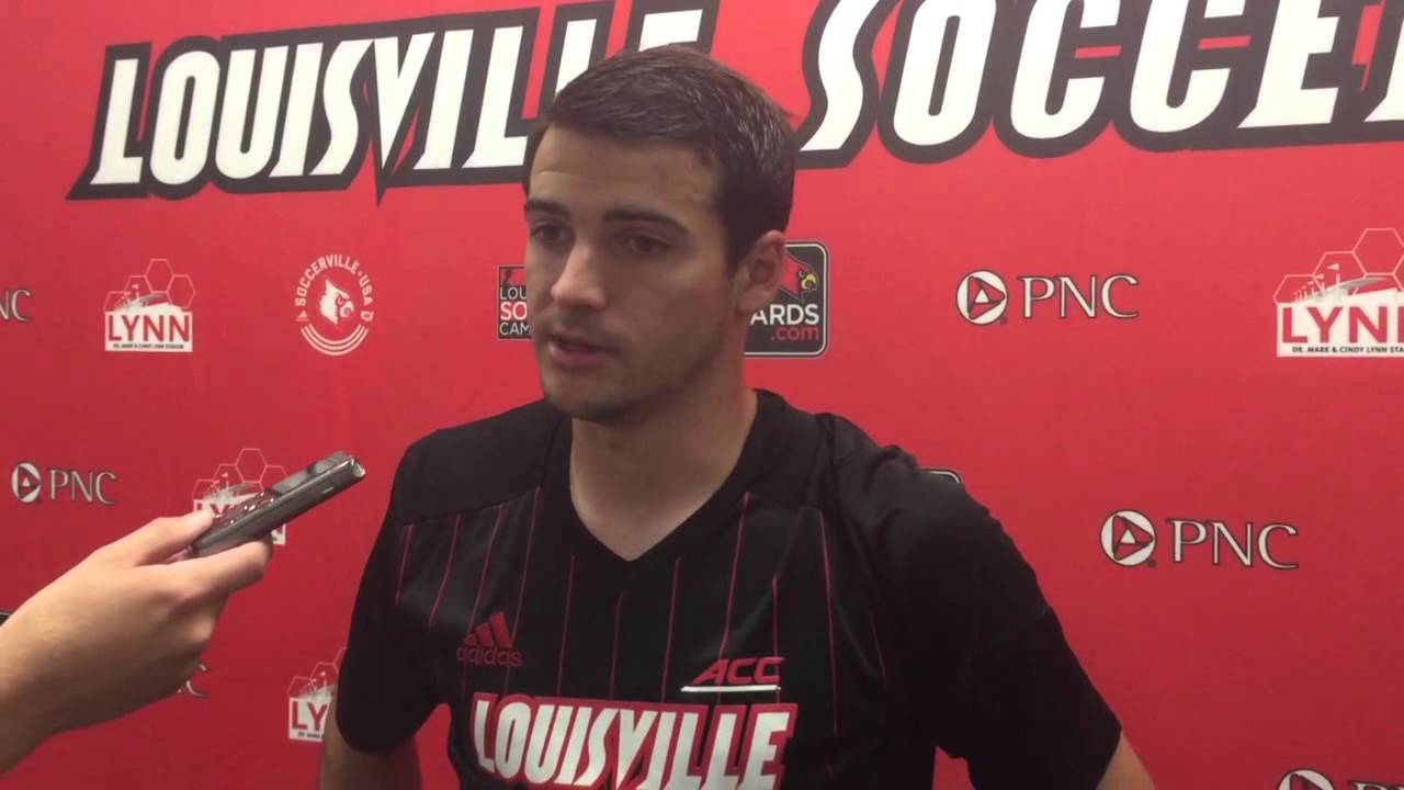 Louisville Men's Soccer - Ben Strong Postgame Interview - YouTube