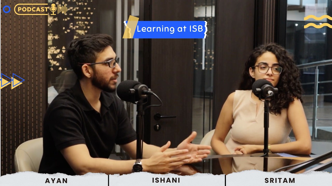 Academics & Peer Learning at ISB | #TheISBShow E01 - YouTube