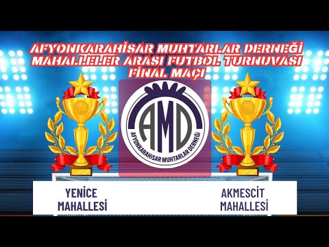 Afyonkarahisar Muhtarlar Derneği Futbol Turnuvası Final Maçı Özeti ve Şampiyonluk Görüntüleri 