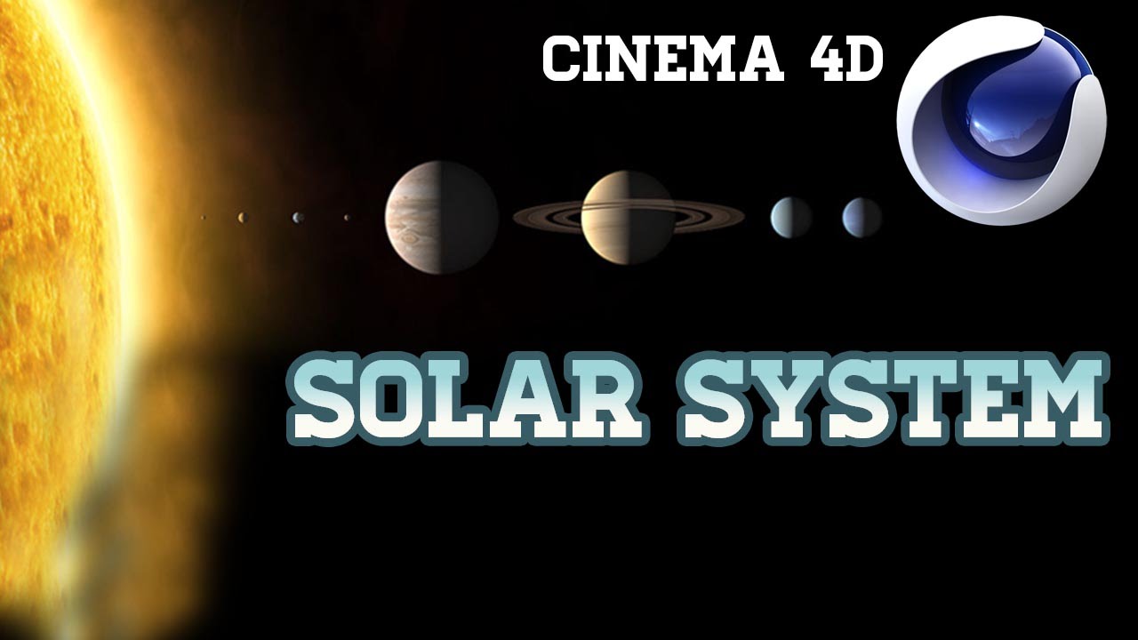 How to make Solar Sysytem in Cinema 4d(Download Free Project file of ...