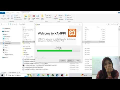 Tutorial penggunaan XAMPP MySQL untuk menjalankan perintah database di Command Prompt - YouTube