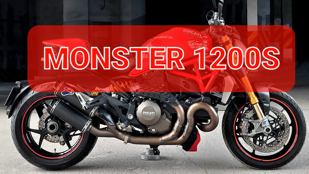 Ducati Monster 1200S - самый БОЛЬШОЙ монстр😈 - YouTube