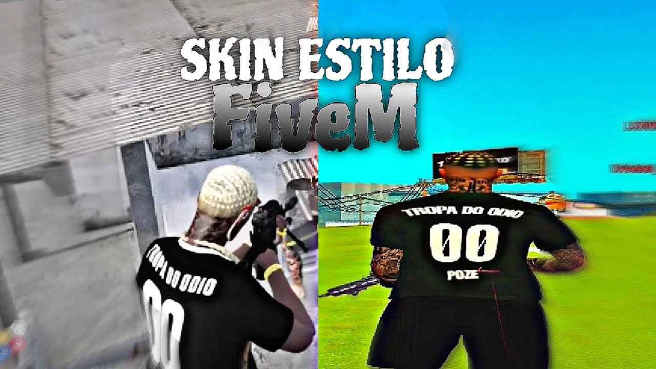 SKIN ESTILO MC POZE DO FIVEM PARA SAMP - ANDROID/PC - YouTube