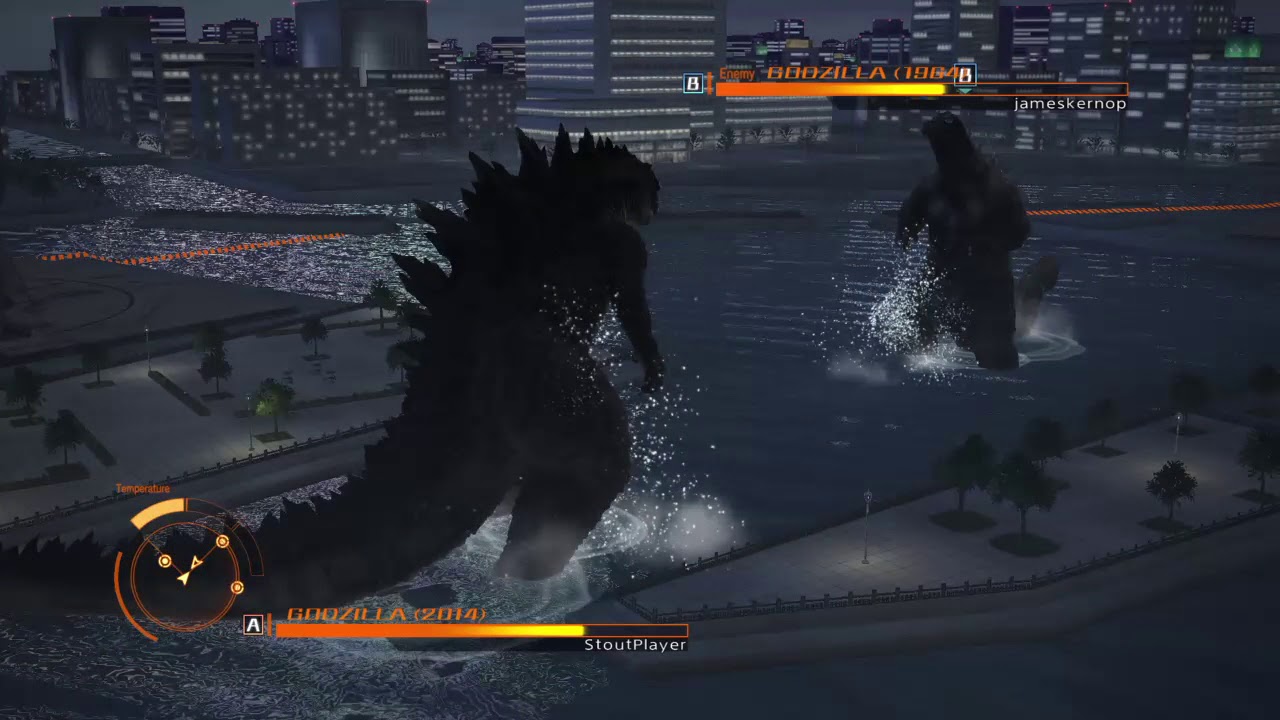 GODZILLA PS4 : Godzilla 2014 vs Godzilla 1964 - YouTube