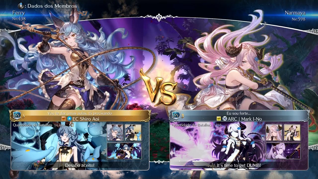 Granblue Fantasy Versus: Rising - Ferry (EC ShiroAoi) vs Narmaya (ARC MarkIno) - FT10 - YouTube