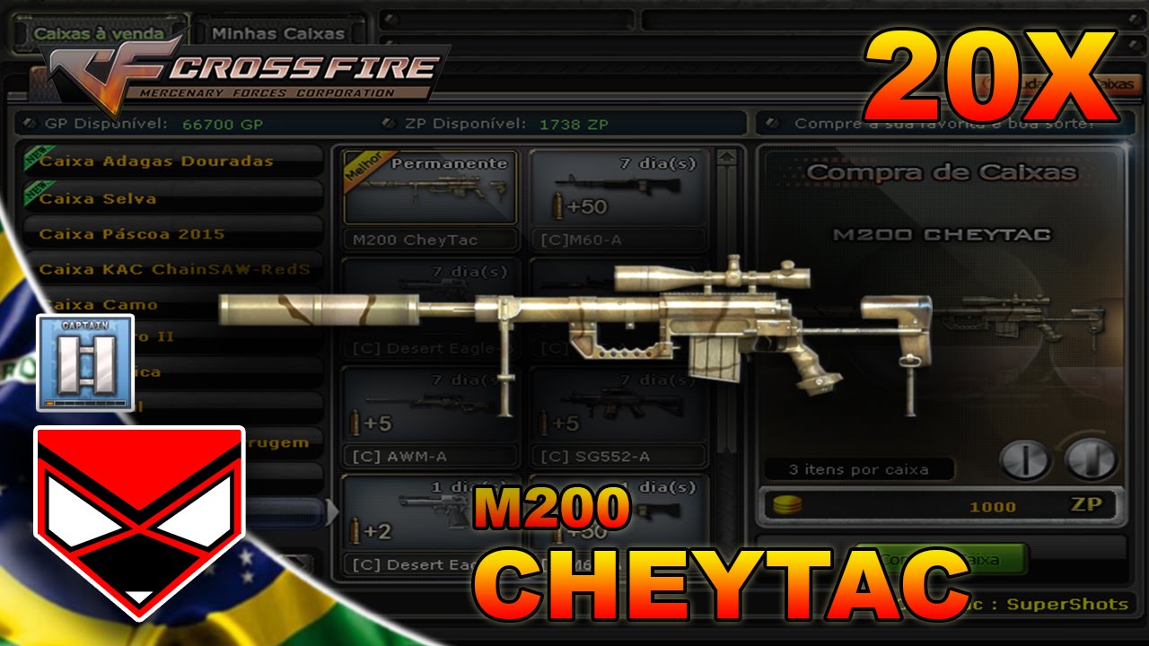 CrossFire | M200 CHEYTAC - YouTube