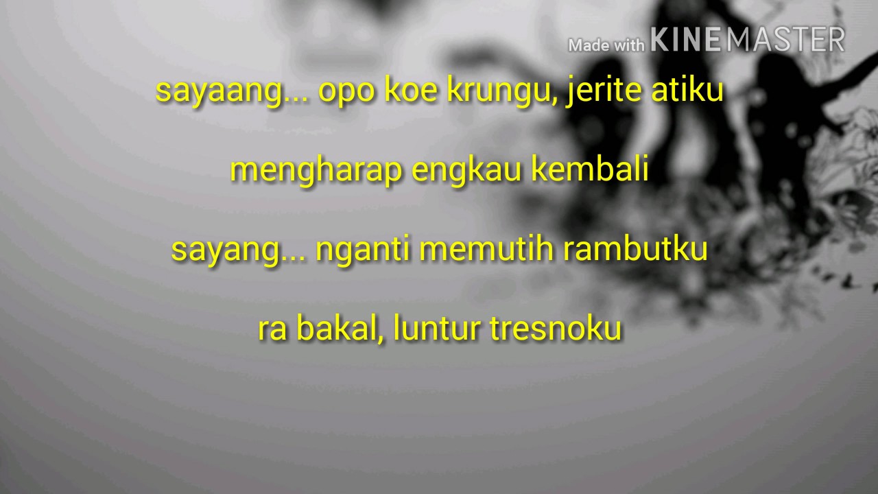 NDX axa Sayang + Lirik - YouTube