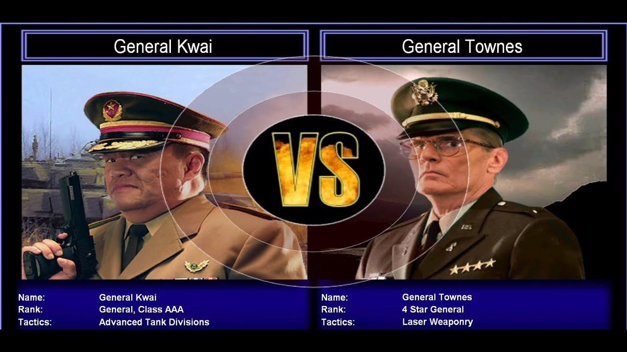 Command & Conquer Generals: Project Raptor - Challenge: General Kwai VS ...