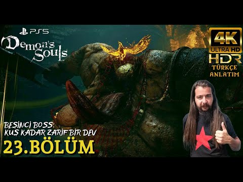 5. BOSS THE ADJUDICATOR: KUŞ KADAR ZARİF DEV | DEMON'S SOULS (PS5) 4K 60FPS HDR Bölüm 23 (4-1)