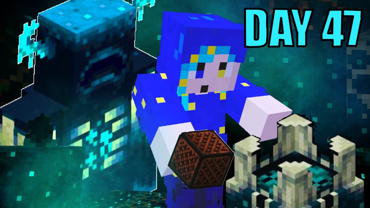 100 Days In The Deep Dark WORLD! (#15) THE PROJECT COMPLETE! - YouTube