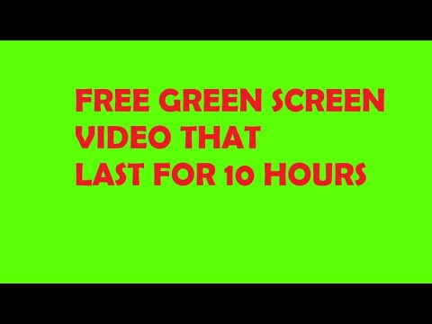 Free Green screen Long Last 10 Hours for free green screen effects and ...