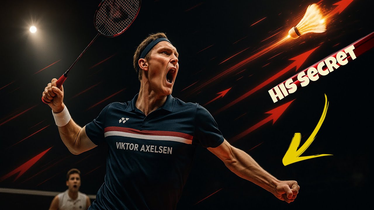 How Viktor Axelsen Destroys Opponents With Just One Shot | Badminton ...