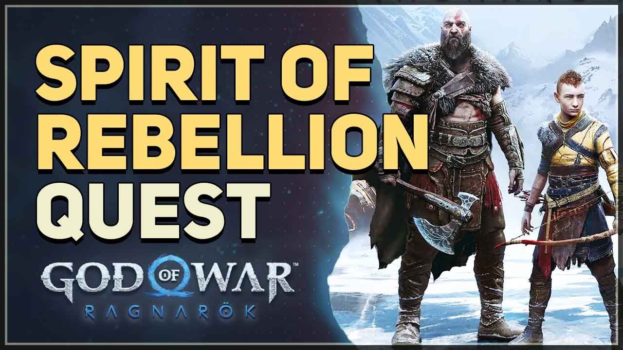 Spirit of Rebellion God of War Ragnarok - YouTube