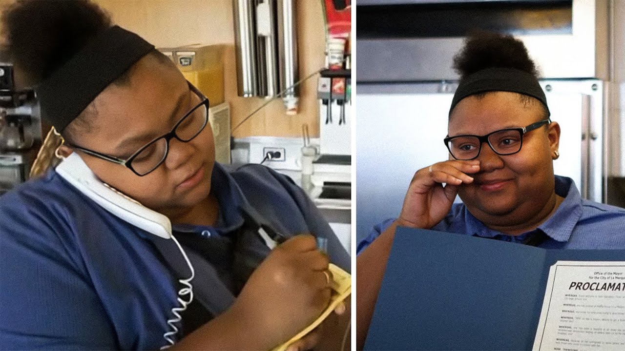 Waffle House Employee Thought Nobody Was Looking When The Camera Caught Her In The Act - YouTube