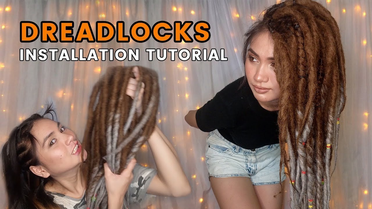 How To Install Dreadlocks - YouTube