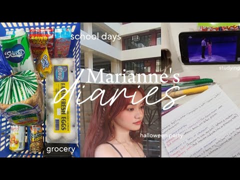 days in my life as a pupian student | grocery, prepping food, school ...