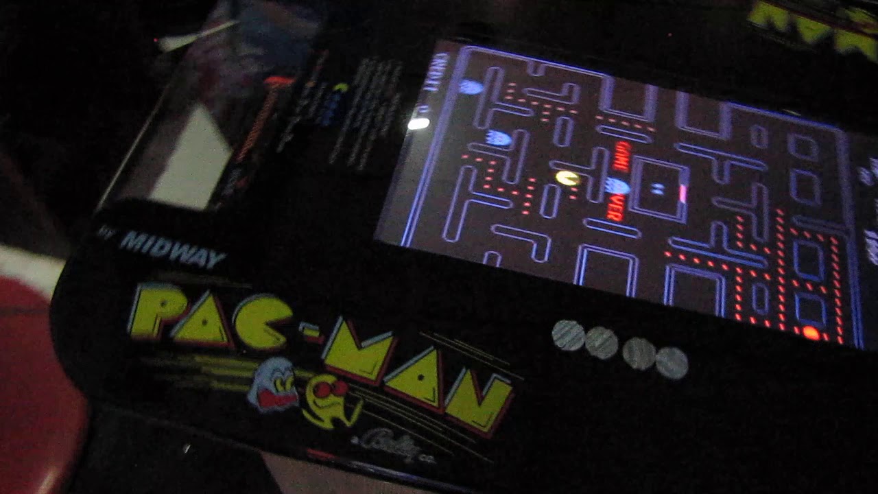 Arcade Cocktail Pac Man By Rnb Tech - YouTube