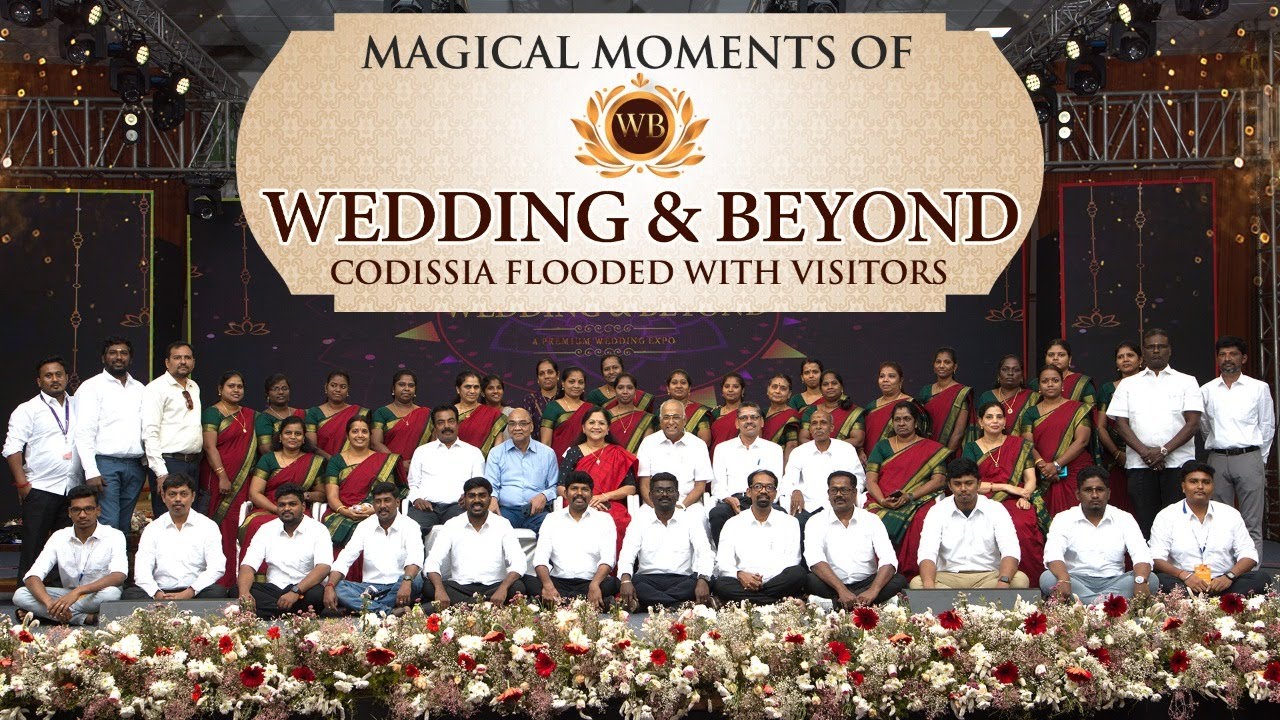 Magical moments of Wedding & Beyond - Codissia Flooded with Visitors ...