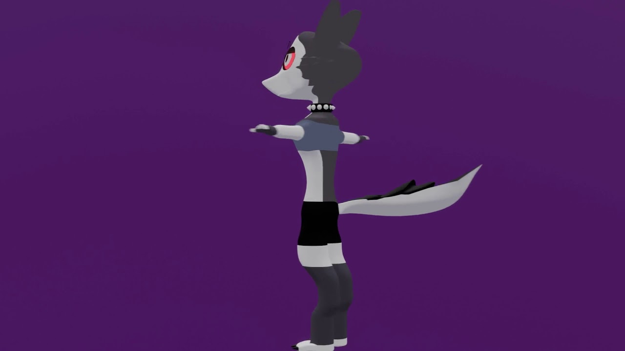 Loona 3D model Remake - YouTube