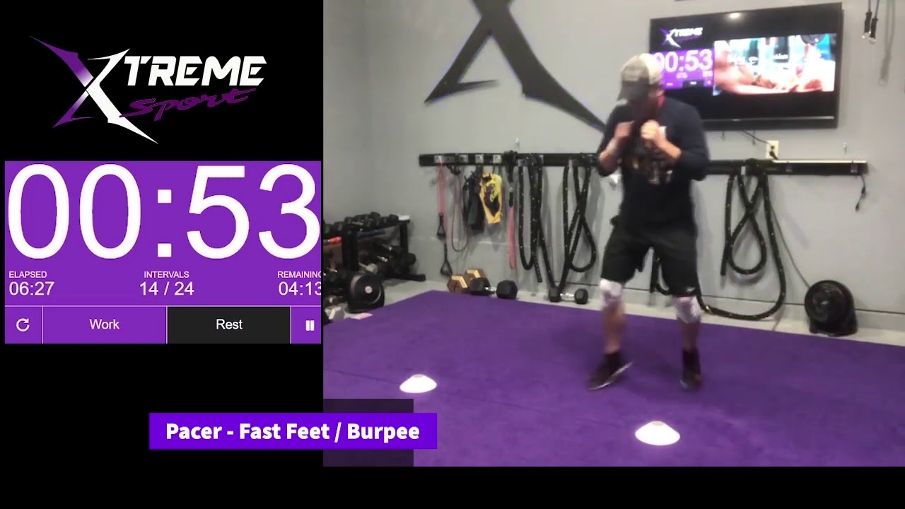 Pacer Fast Feet Burpee - YouTube