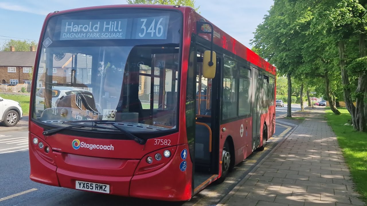 Stagecoach London 37582 YX65RMZ Bus Route 346 | ADL Enviro 200 Allison ...