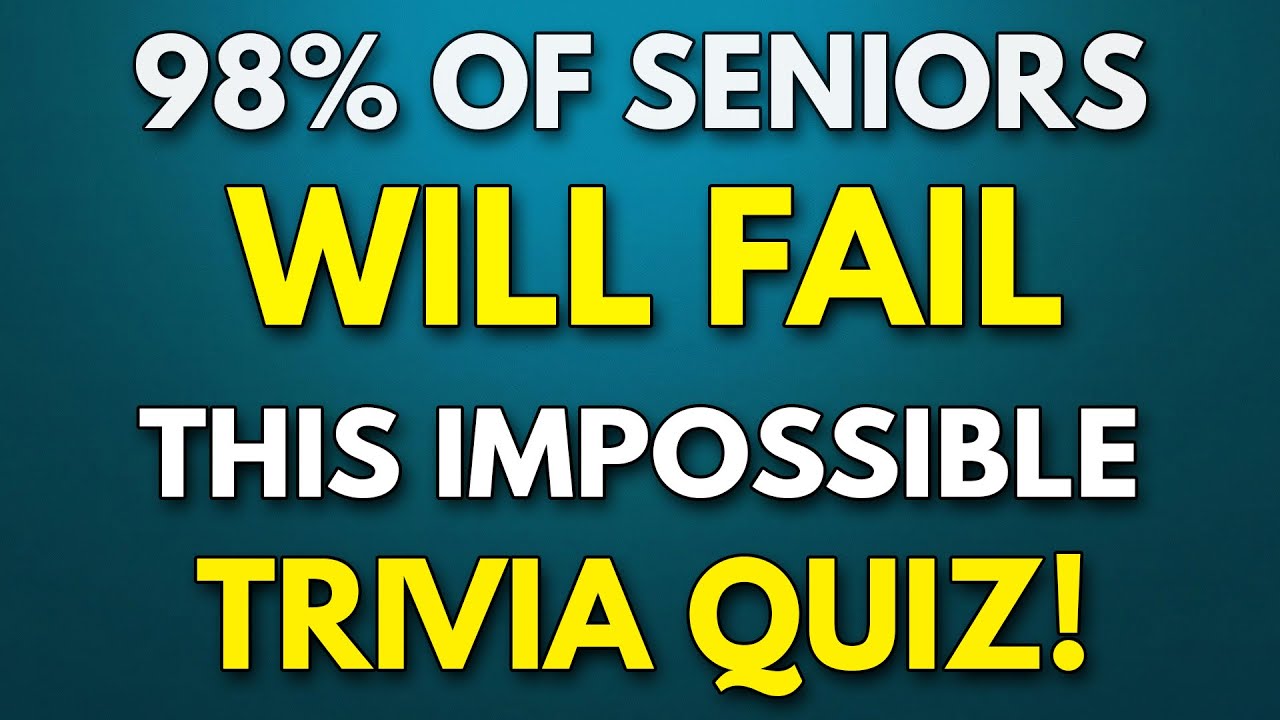 Only HIGH IQ SENIORS Can Answer 10 QUESTIONS! (Seniors Quiz) - YouTube