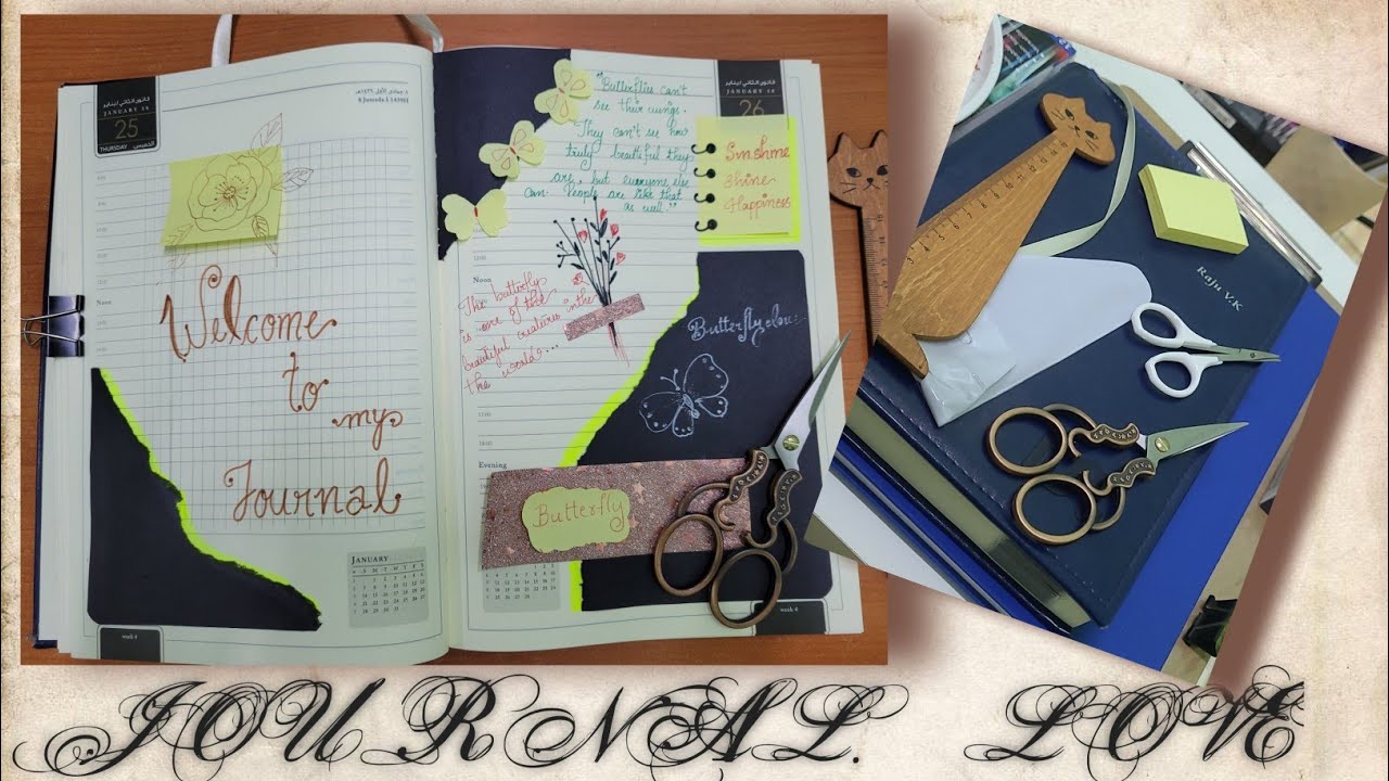 Journal ♥️ | Easy journal making | Simple| - YouTube