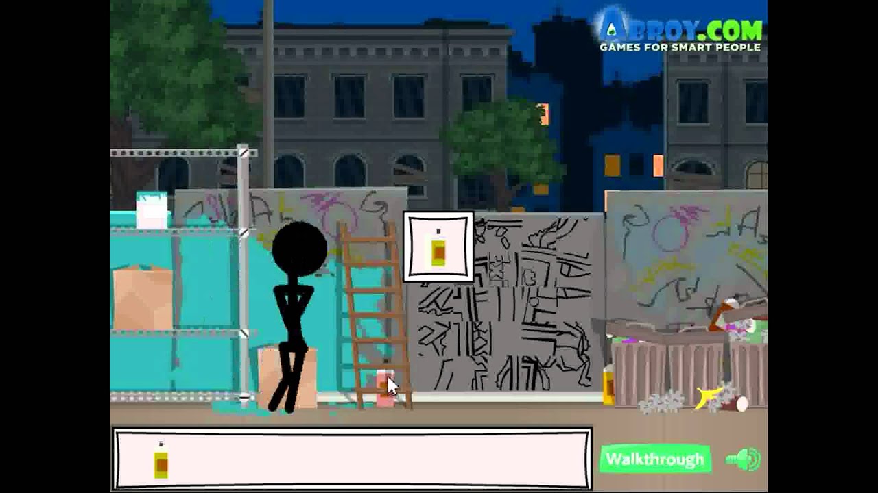 Abroy's Stickman's Dream Walkthrough.flv - YouTube