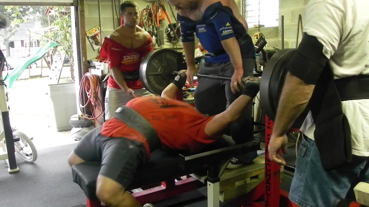 South Jersey Barbell 480 raw fail - YouTube
