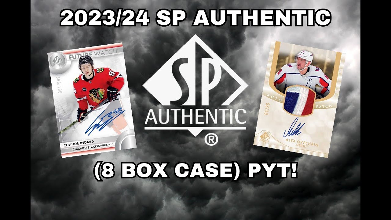 BREAK #9062 8 BOX 2023 24 UPPER DECK SP AUTHENTIC HOCKEY HOBBY INNER ...