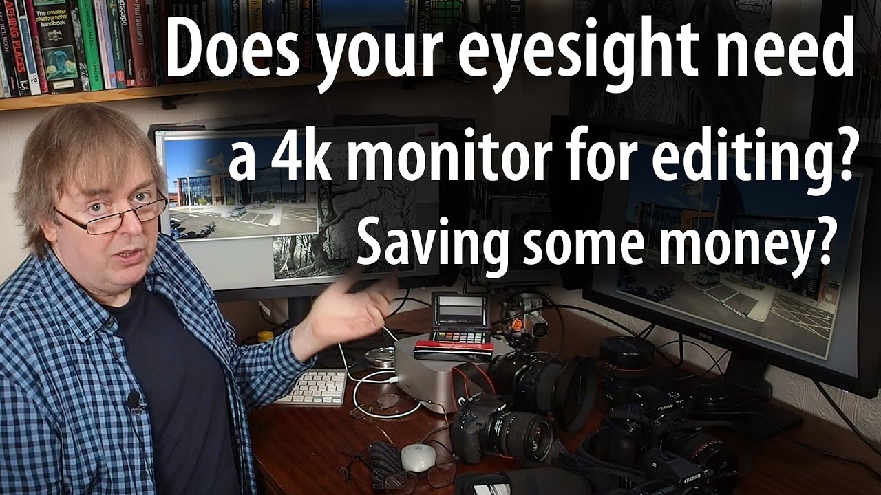 So, does you eyesight warrant a 4k monitor for editing. Monitor size ...