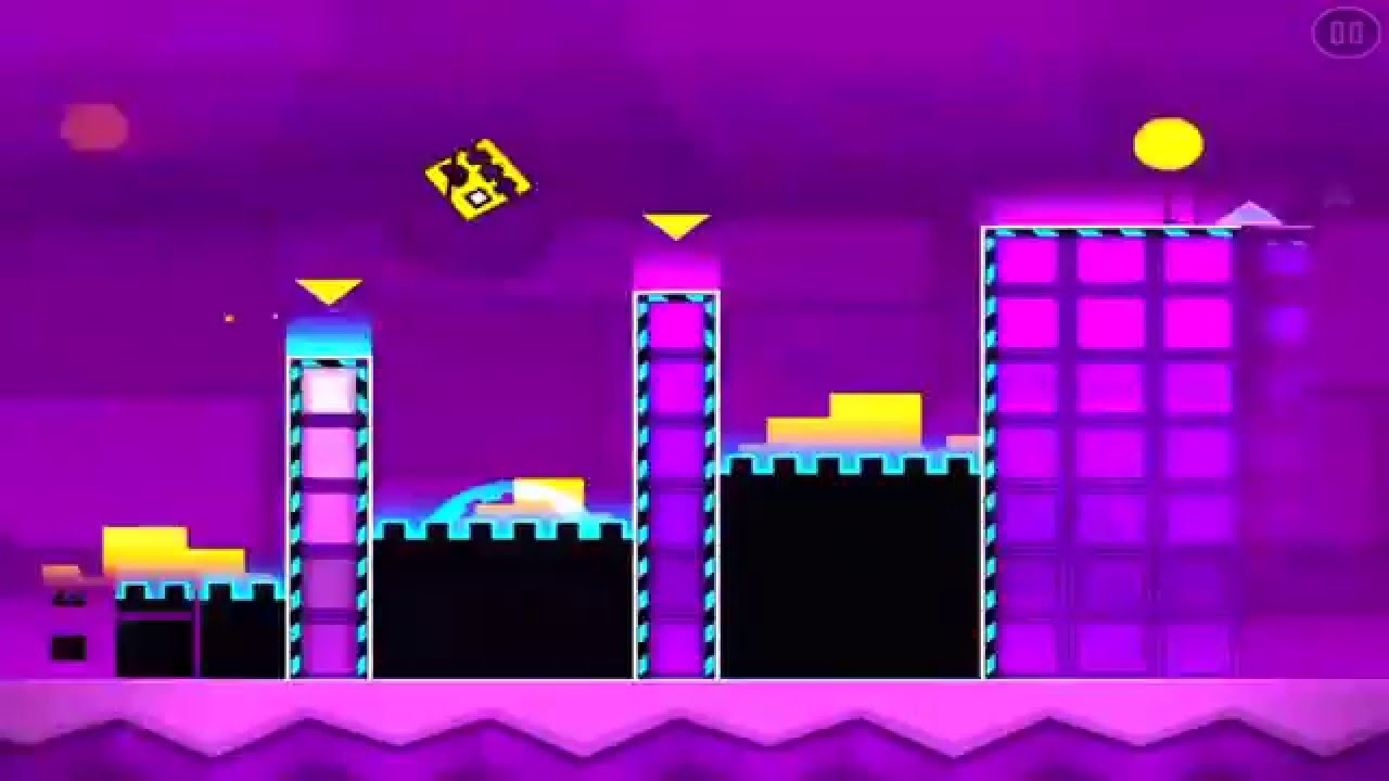 Geometry Dash MELTDOWN-Airborne Robots 100% (Level 3) - YouTube