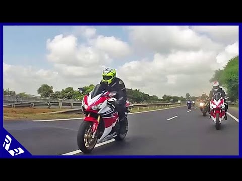 Superbikes Ride out #2 Honda CBR1000R Fireblade SP, Kawasaki Ninja ZX ...