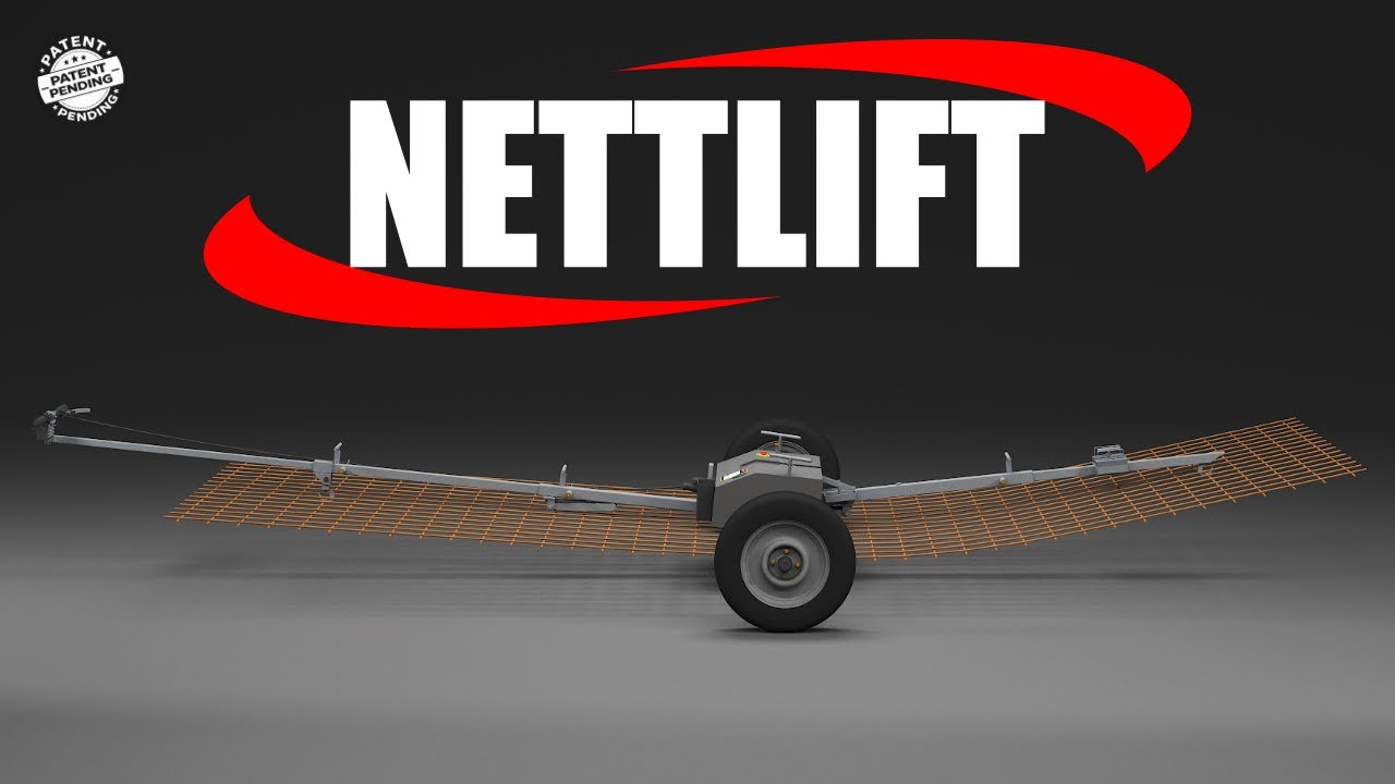 Nettlift in action - a demonstration of a rebar mesh lift machine - YouTube