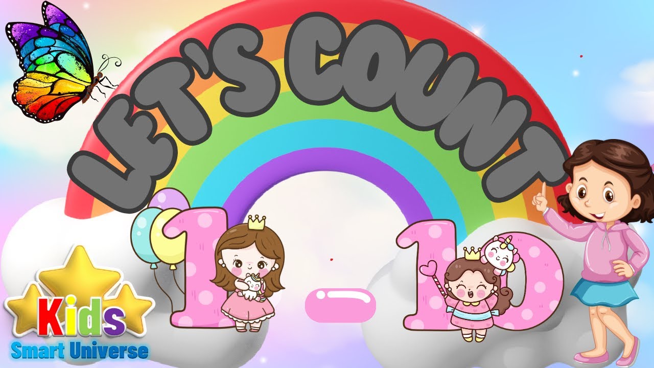 Let's Count 1 T o 10 | Number 1-10 for Children | Fun For Kids ...