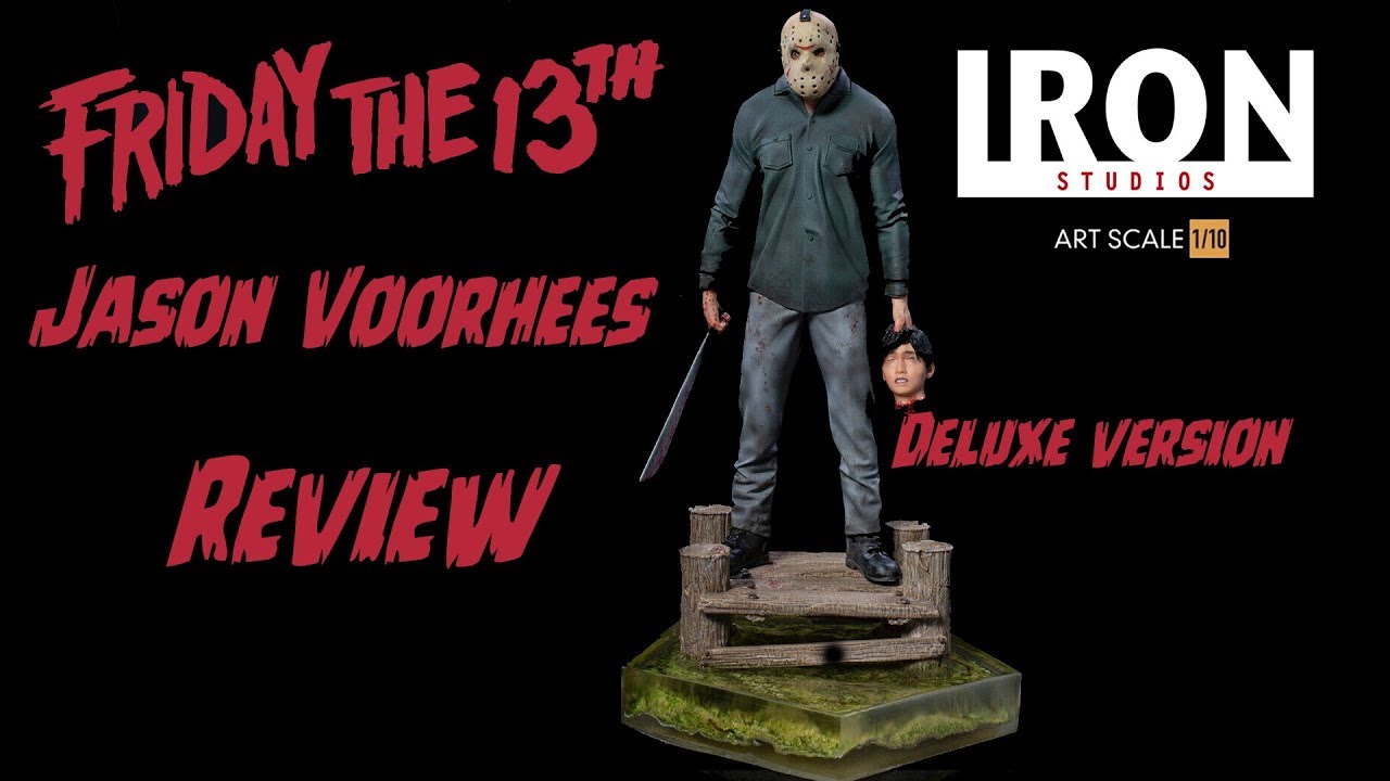 Iron Studios Friday The 13th Jason Voorhees 1/10 Statue Review - YouTube